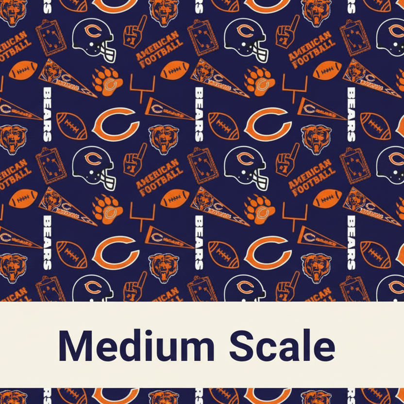 Chicago Bears - Retail – Sew Faux Vinyl & Fabrics